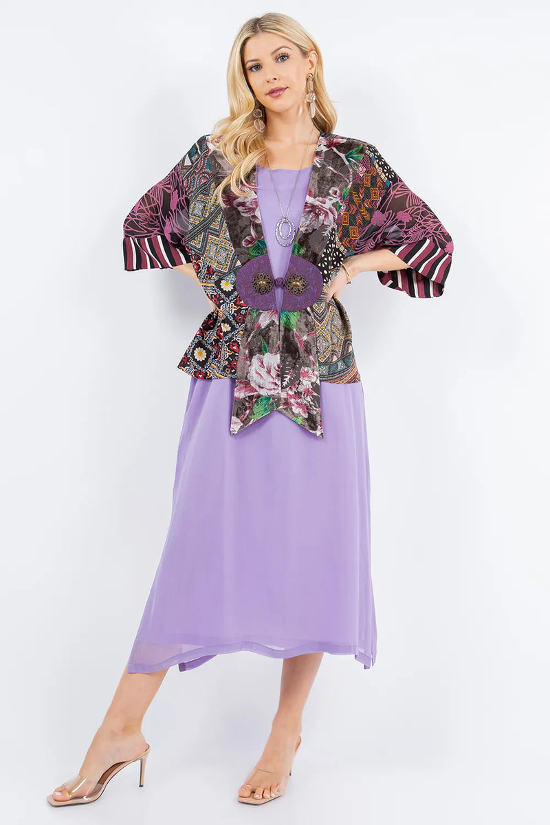 Sterling Style Frog Closure Jacket - 5911J MULTI – The Total Look