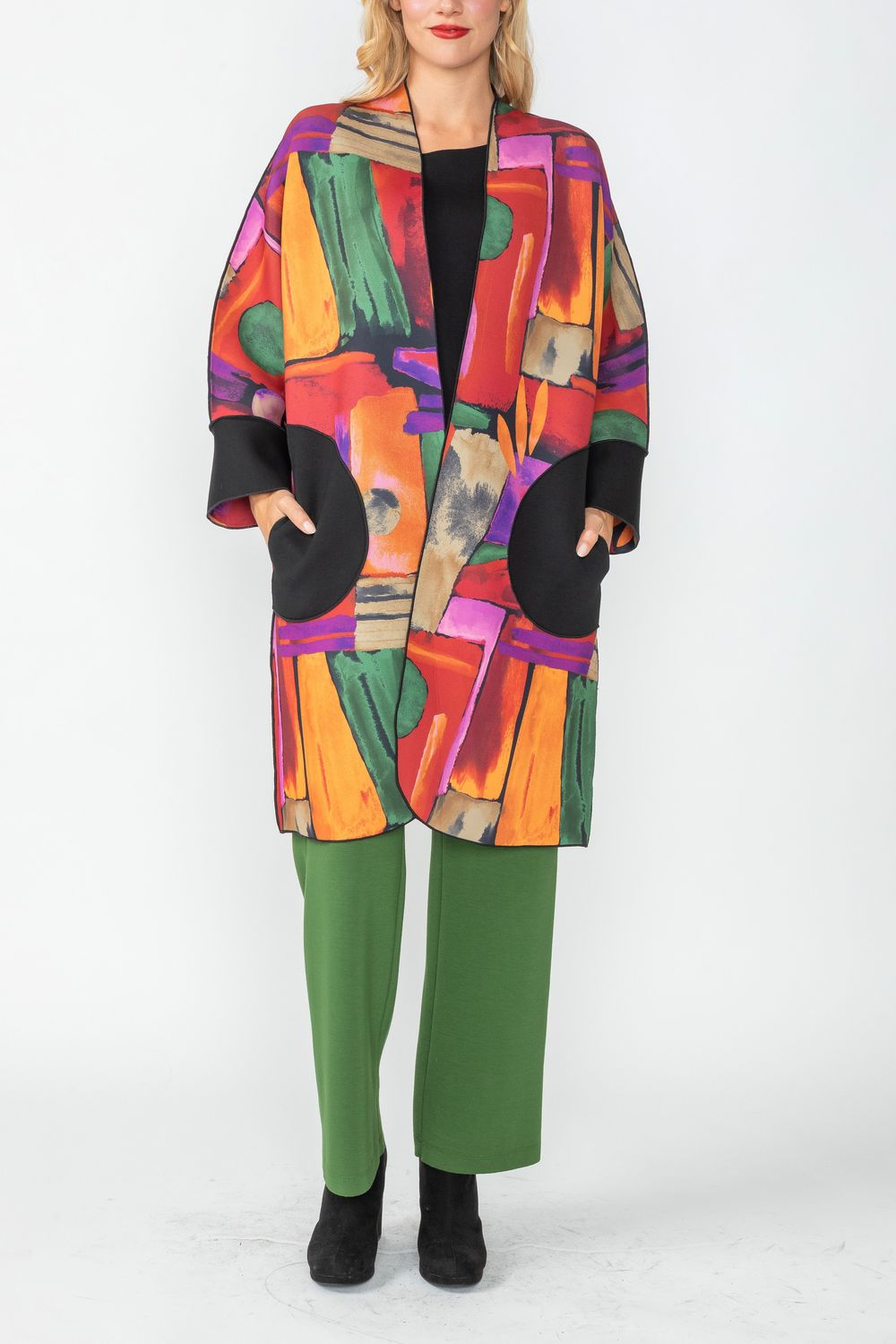 IC COLLECTION Jacket - 6690J - RED – The Total Look