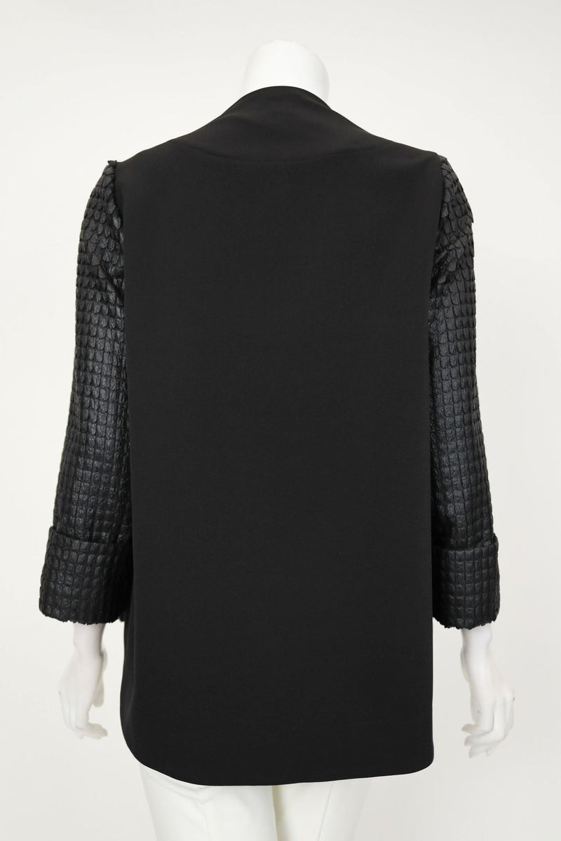 IC COLLECTION Jacket - 6738J - BLACK – The Total Look