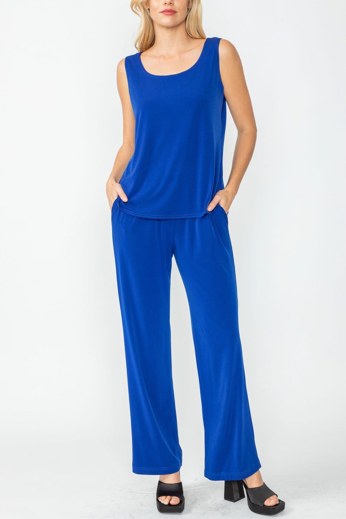 IC COLLECTION Pant - 7760P - ROYAL BLUE – The Total Look