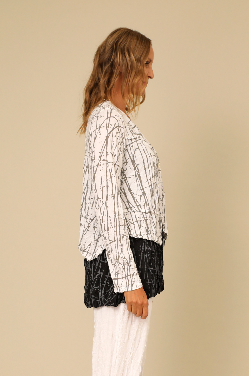 Chalet Ginger Jacket - PEONY SOLID – The Total Look