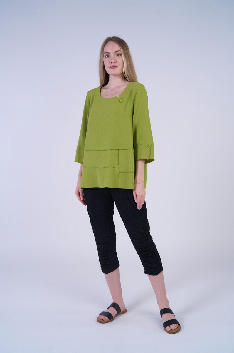 Shana Top - 25245 - GREEN – The Total Look