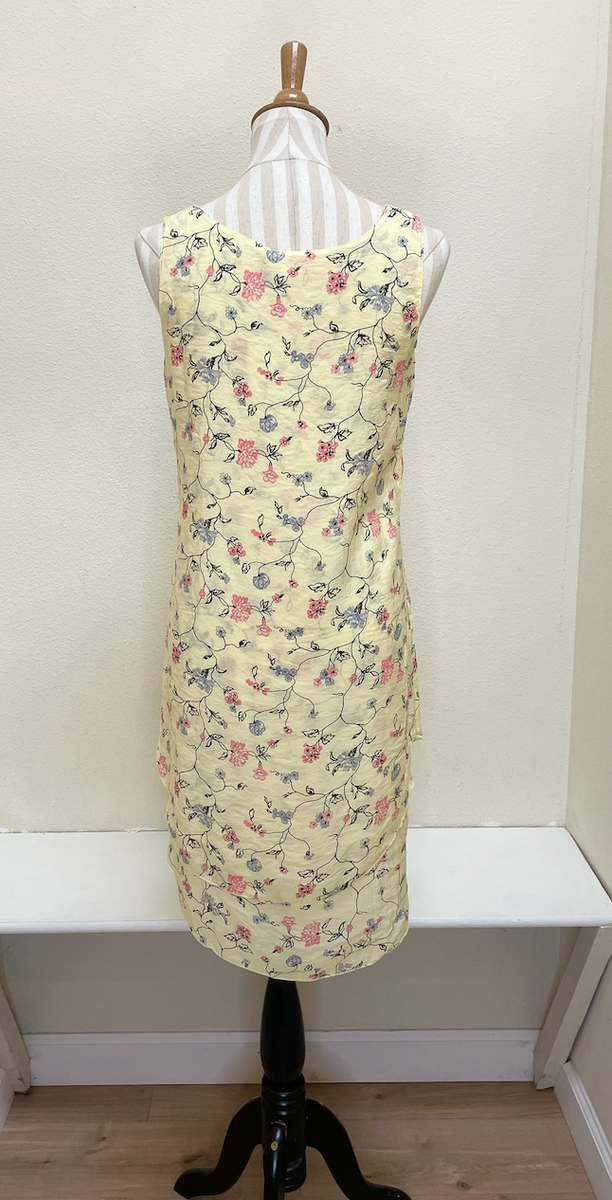 Color Me Cotton CMC Double Sleeveless Dress - CF1192 - MARIGOLD – The ...