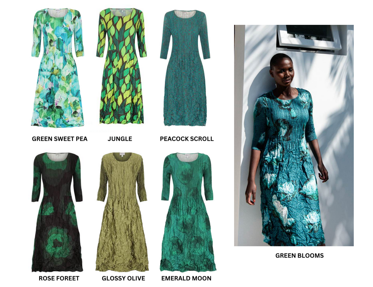 Alquema 3/4 Sleeve Smash Pocket Dress - GOLDEN FEATHER – The Total Look