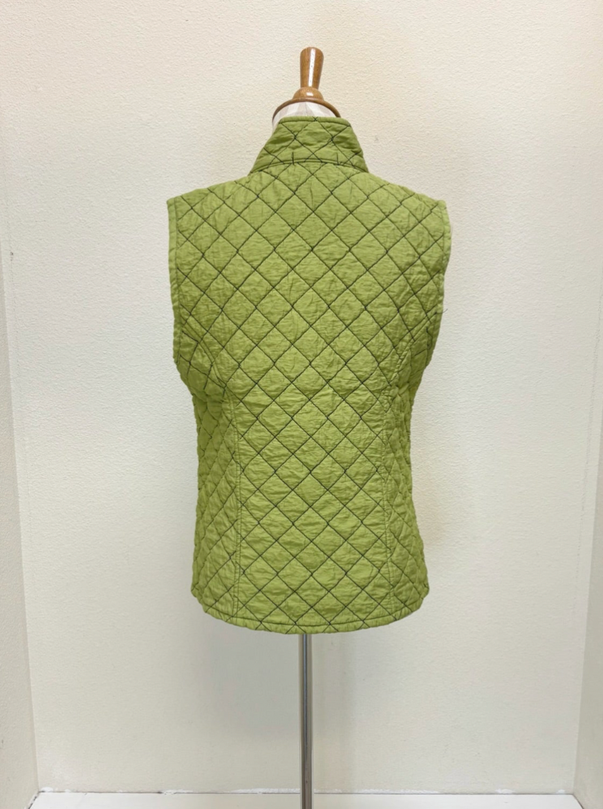 CUT LOOSE Quilted Parachute Zip Front Vest - 6595655 - FROG – The Total ...